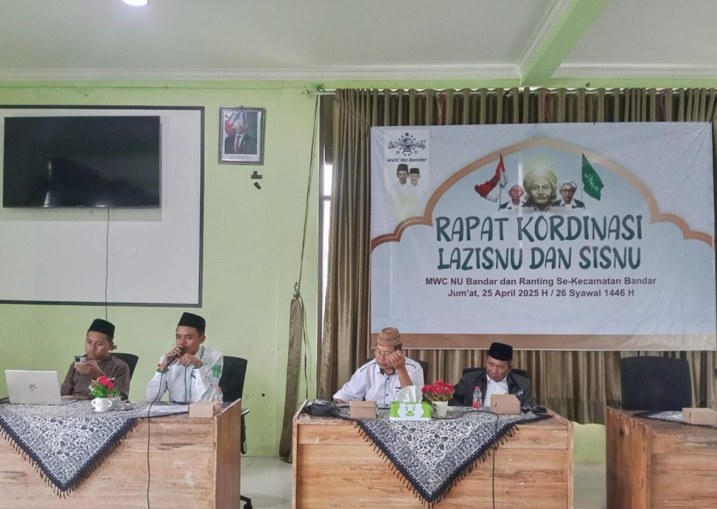 Sinergi MWC NU Bandar, Sisnu, dan Lazisnu Perkuat Basis Data dan ...